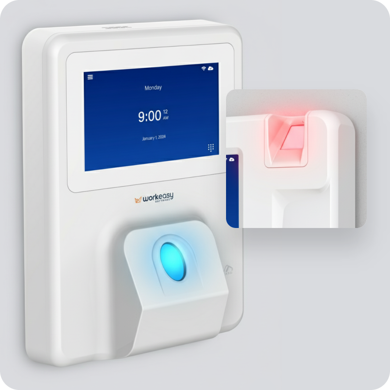 Construction time clocks for employee time tracking. Jobsite time ...