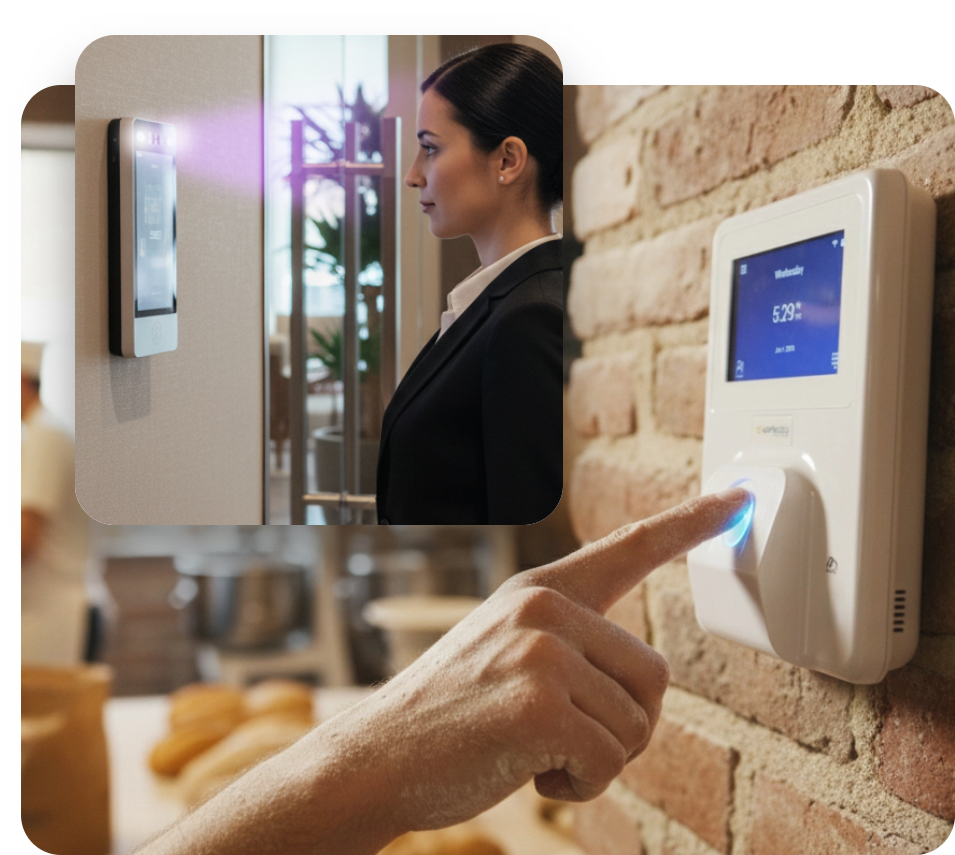 Biomentrc time clocks that save you time and money | EasyClocking Time ...